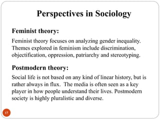 Chapter 1 Sociology | PPT