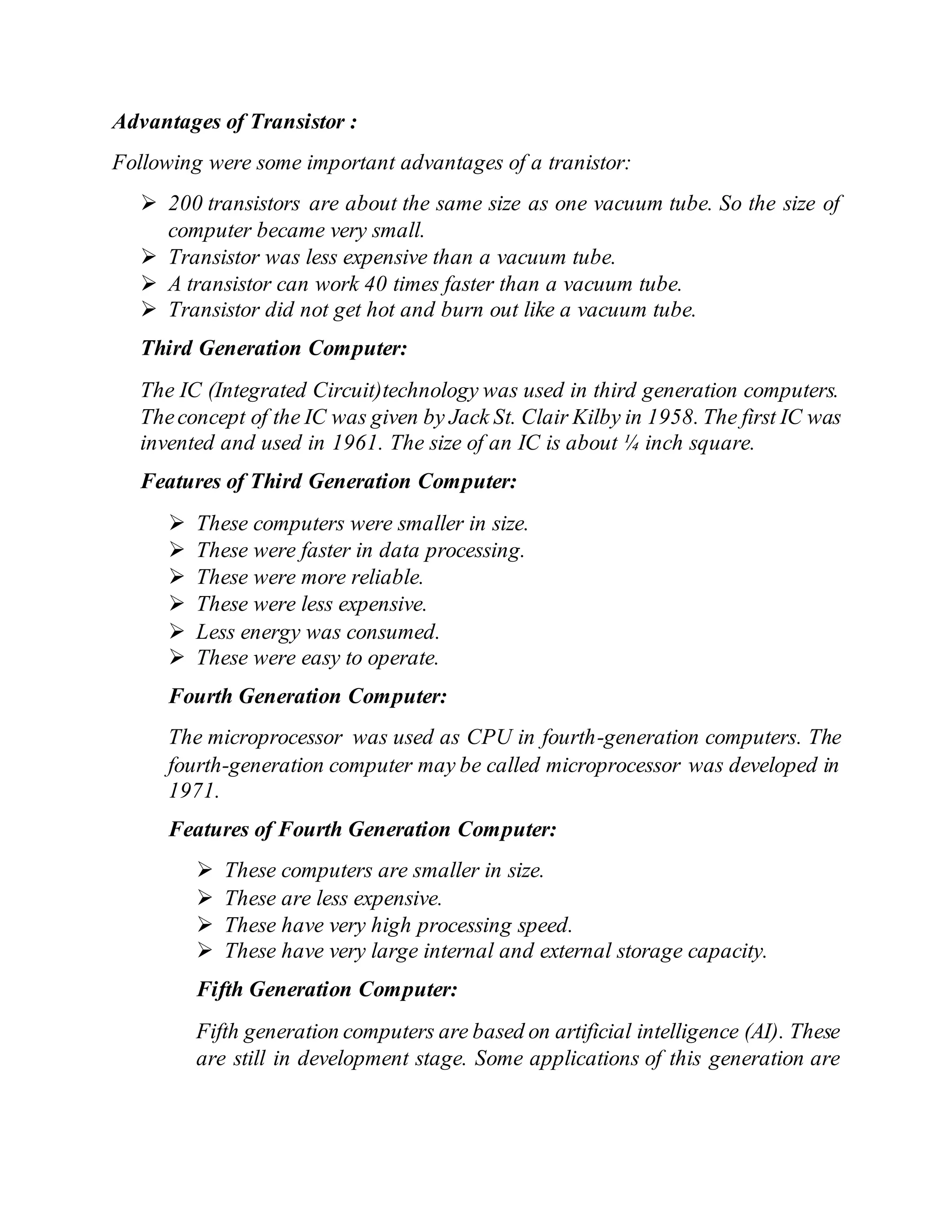 Computer Organization and BASIC Programming | PDF