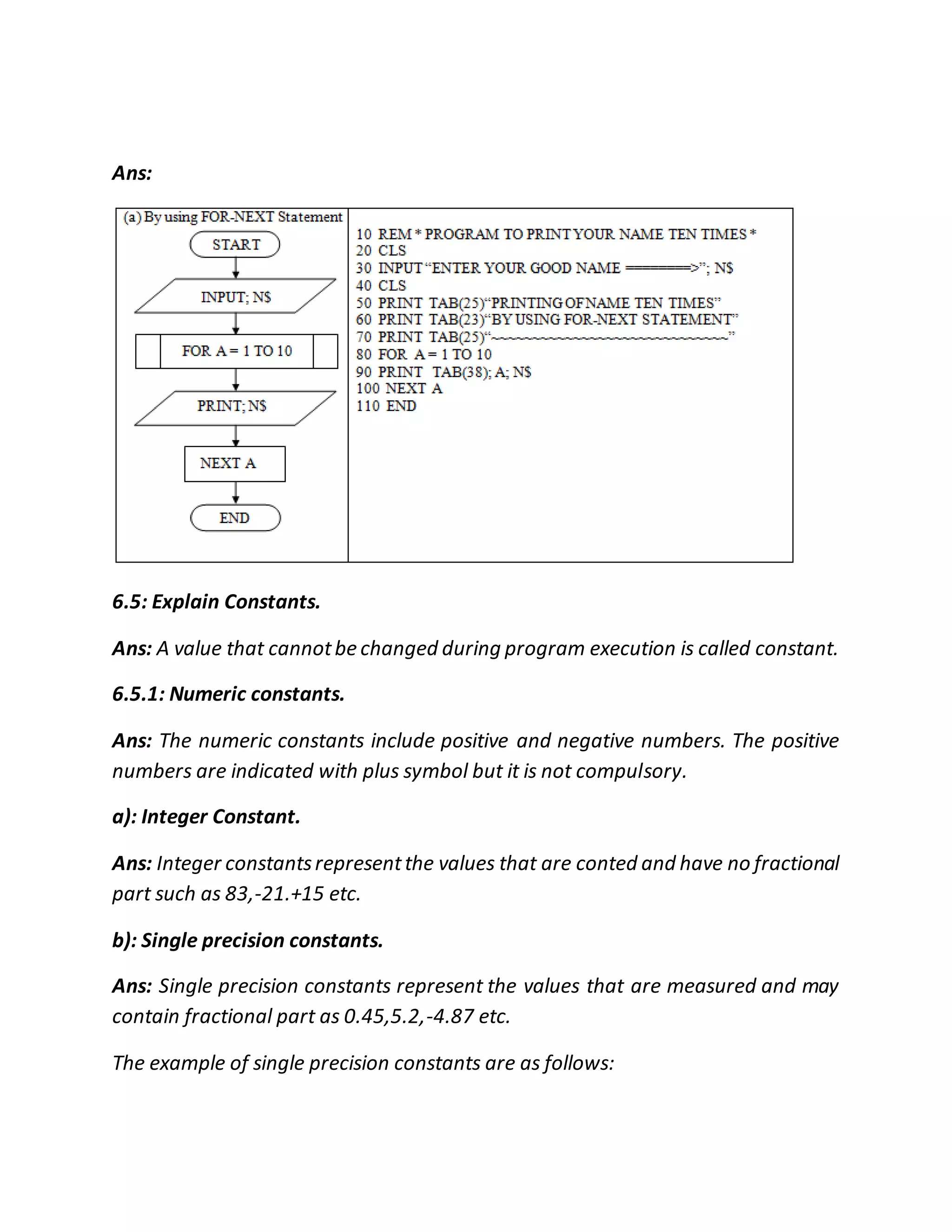 Computer Organization and BASIC Programming | PDF