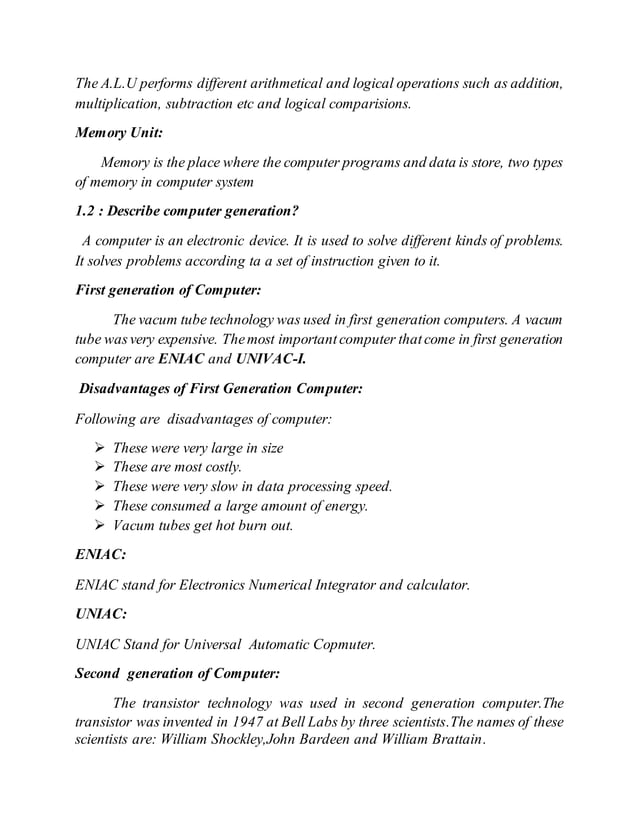 Computer Organization and BASIC Programming | PDF