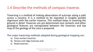 Understand the basic concept of Surface filed geology | PPT