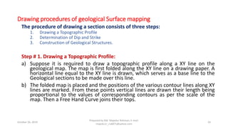 Understand the basic concept of Surface filed geology | PPT