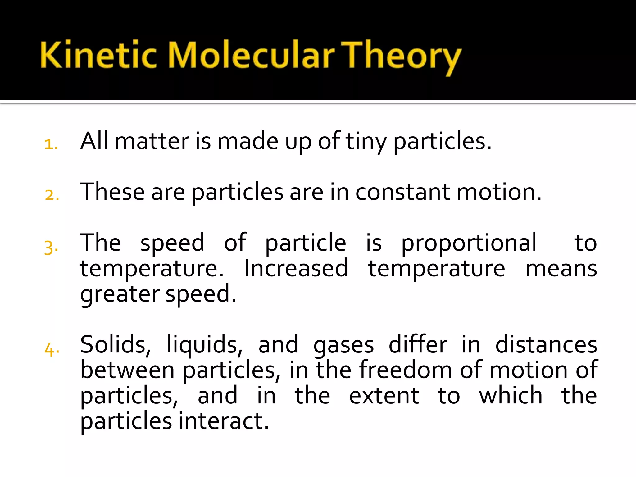 General Chemistry 2 - Chapter 1: The Kinetic Molecular Model and ...