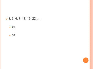 Chapter 1.1 patterns and inductive reasoning | PPTX | Games and Puzzles | Hobbies & Interests