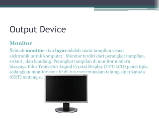 Chapter 1-1 Pengenalan Komputer | PPTX