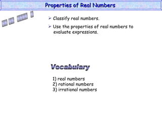 Chapter 1.1 properties of-real-numbers | PPT
