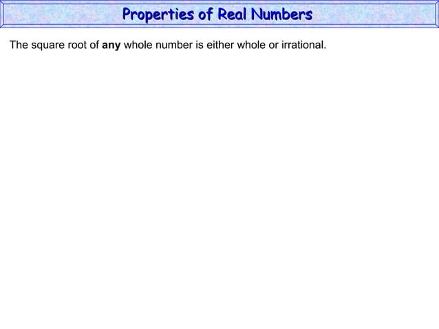 Chapter 1.1 properties of-real-numbers | PPT