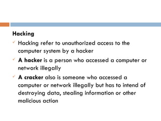 COMPUTER SECURITY | PPT