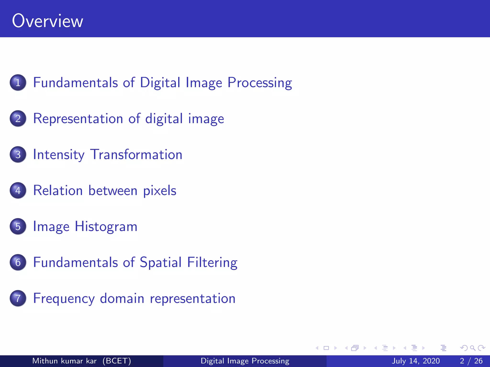 Fundamentals of image processing | PDF