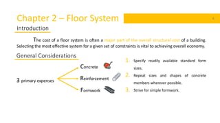 Floor systems | PPTX