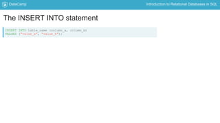 relational database | PPT