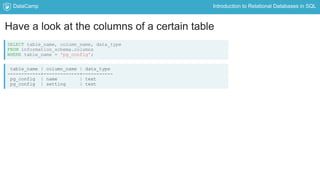 relational database | PPT