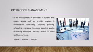 Product and Operation Management | PPTX