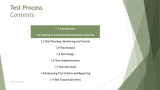 Chapter 1 - Testing Process | PPT