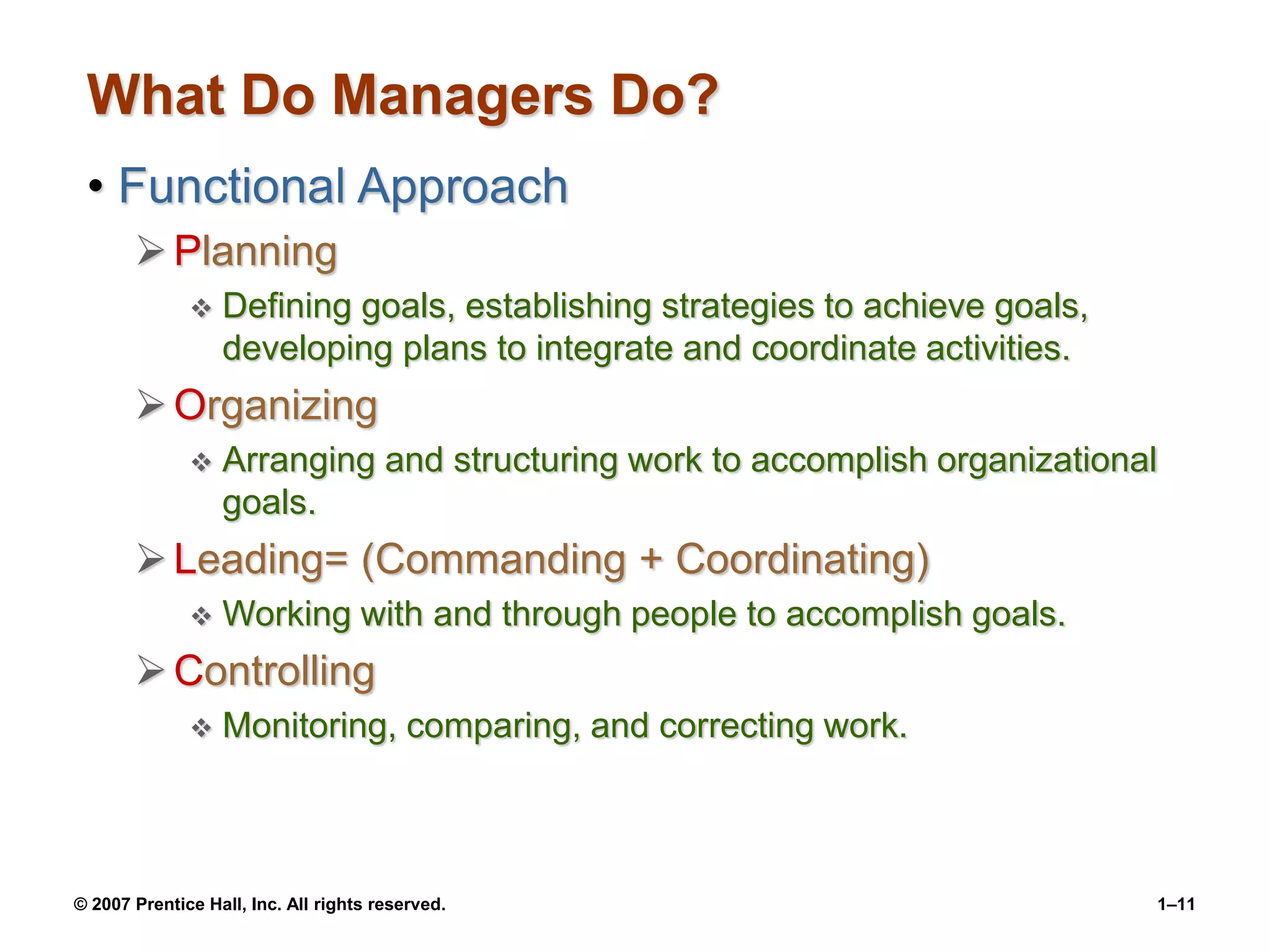 Introduction to Management and organization | PPT