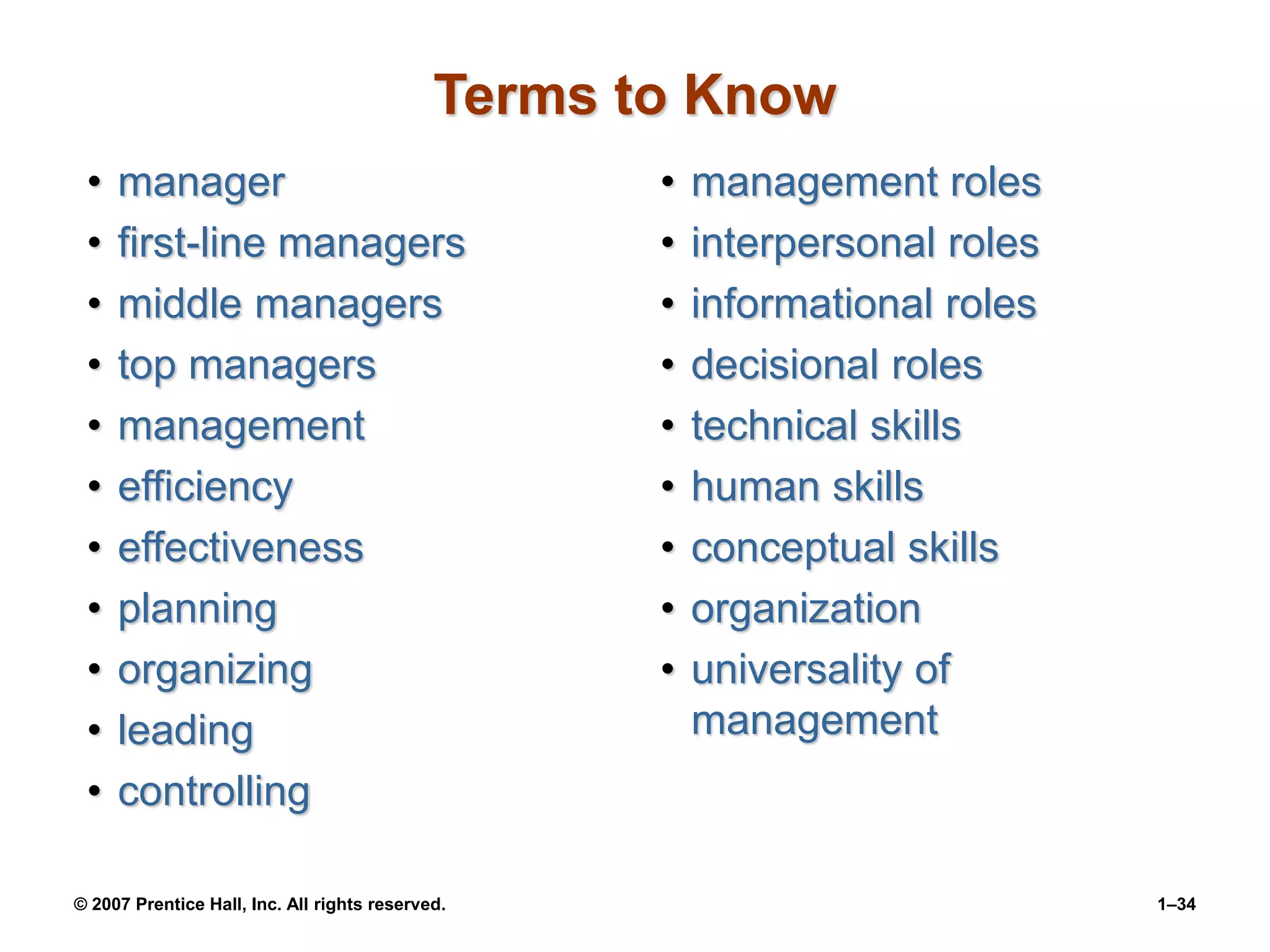 Introduction to Management and organization | PPT