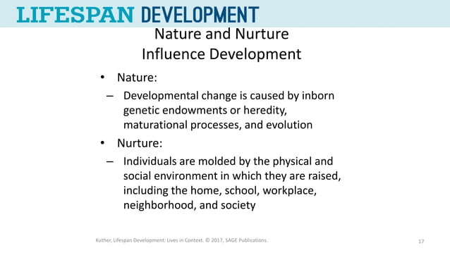 Chapter 1.1 five principles of lifespan development | PPTX | Genetics | Science