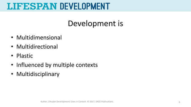 Chapter 1.1 five principles of lifespan development | PPTX | Genetics | Science