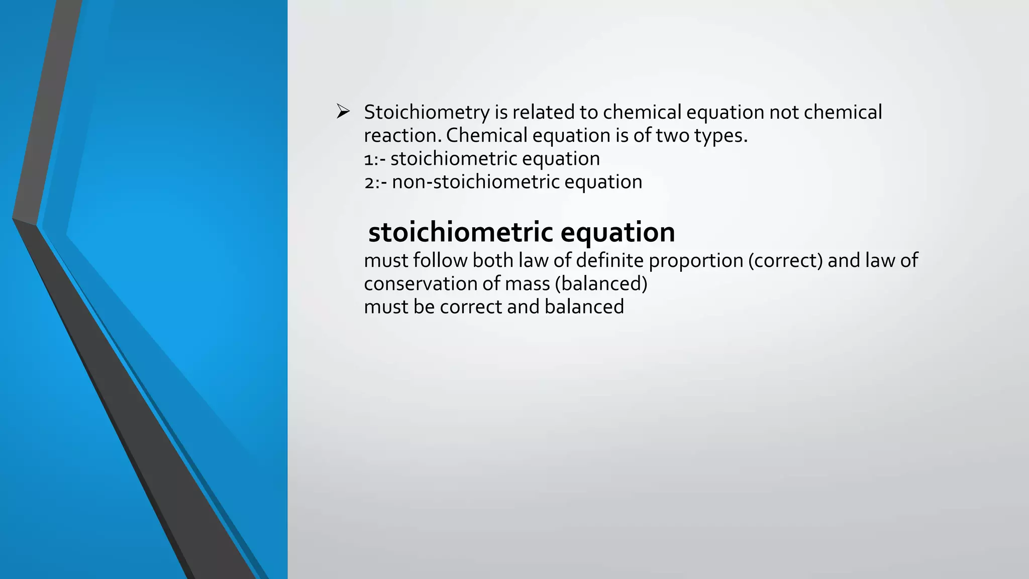 Chapter 1: stoichiometry | PPT