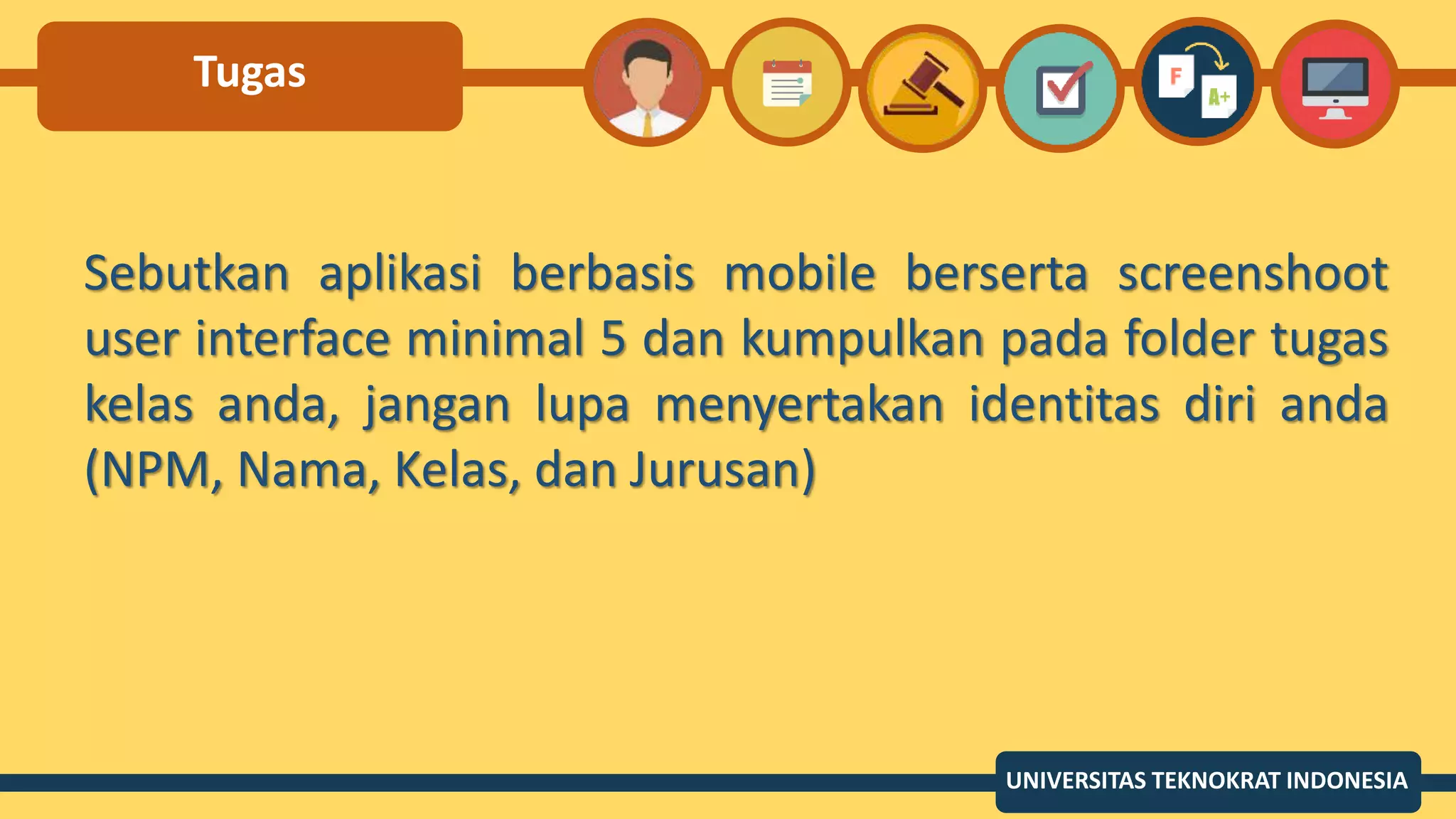 Chapter 1 Pemrograman Mobile | PPT