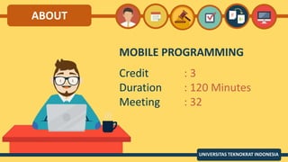 Chapter 1 Pemrograman Mobile | PPTX