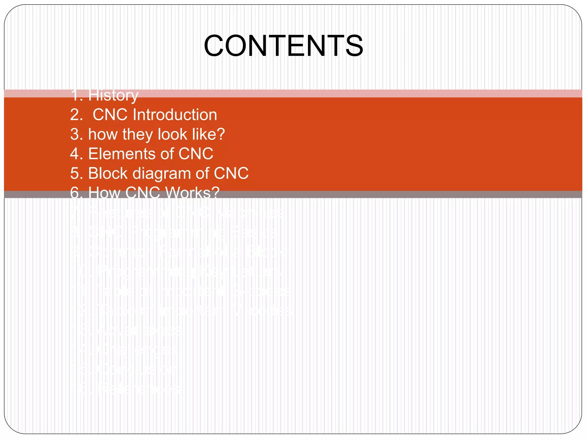 introduction to cnc machines | PPTX