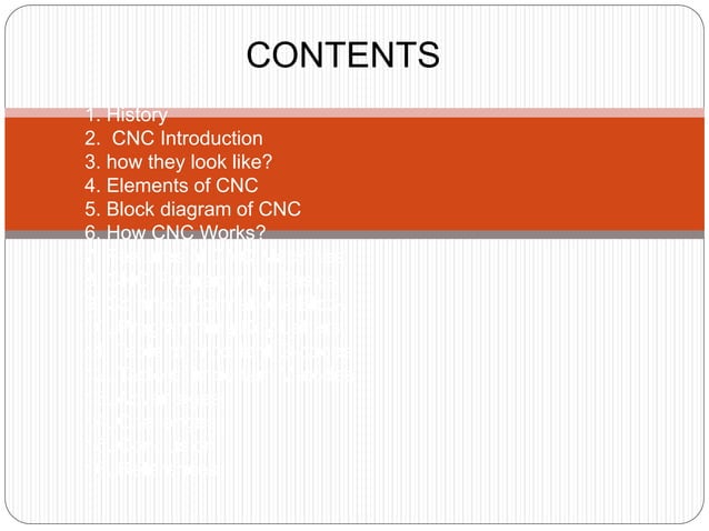 introduction to cnc machines | PPTX