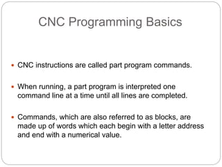 introduction to cnc machines | PPTX
