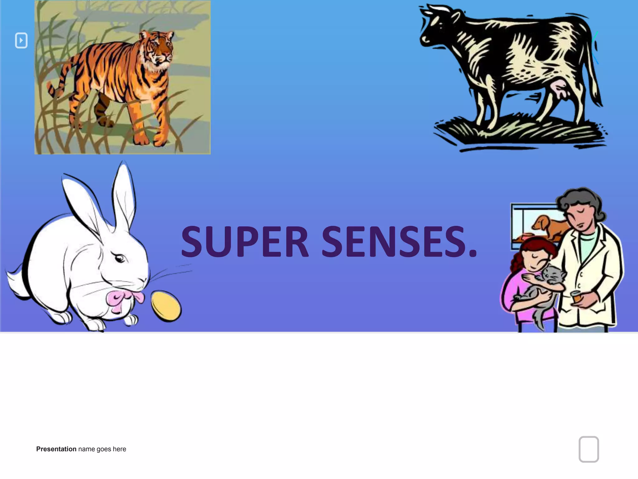 Class 5 Chapter 1- super senses (EVS) | PPT
