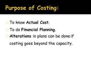 Fundamentals of Estimating and Costing | PPTX