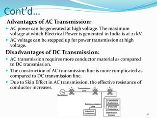 introduction to power system | PPTX