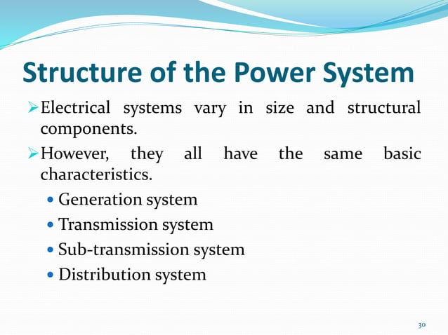 introduction to power system | PPTX | Computer Networking | Computing