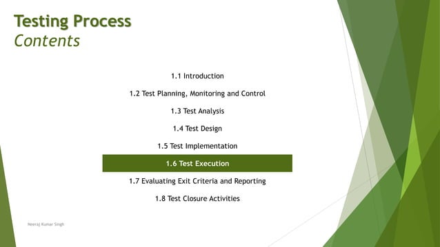 Chapter 1 Testing Process Ppt