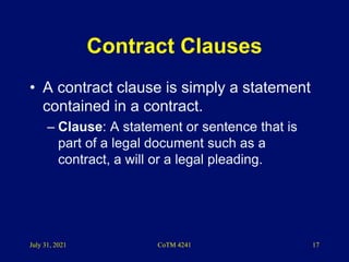Chapter 1-Construction Law | PPT