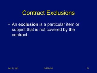 Chapter 1-Construction Law | PPT