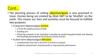 Chapter 1: Introduction of Management in Islam | PPTX