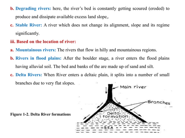Chapter 1: Introduction to River Hydraulics | PPTX