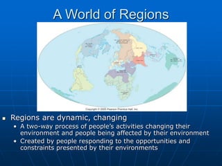 Chapter 1 A World Of Regions | PPT
