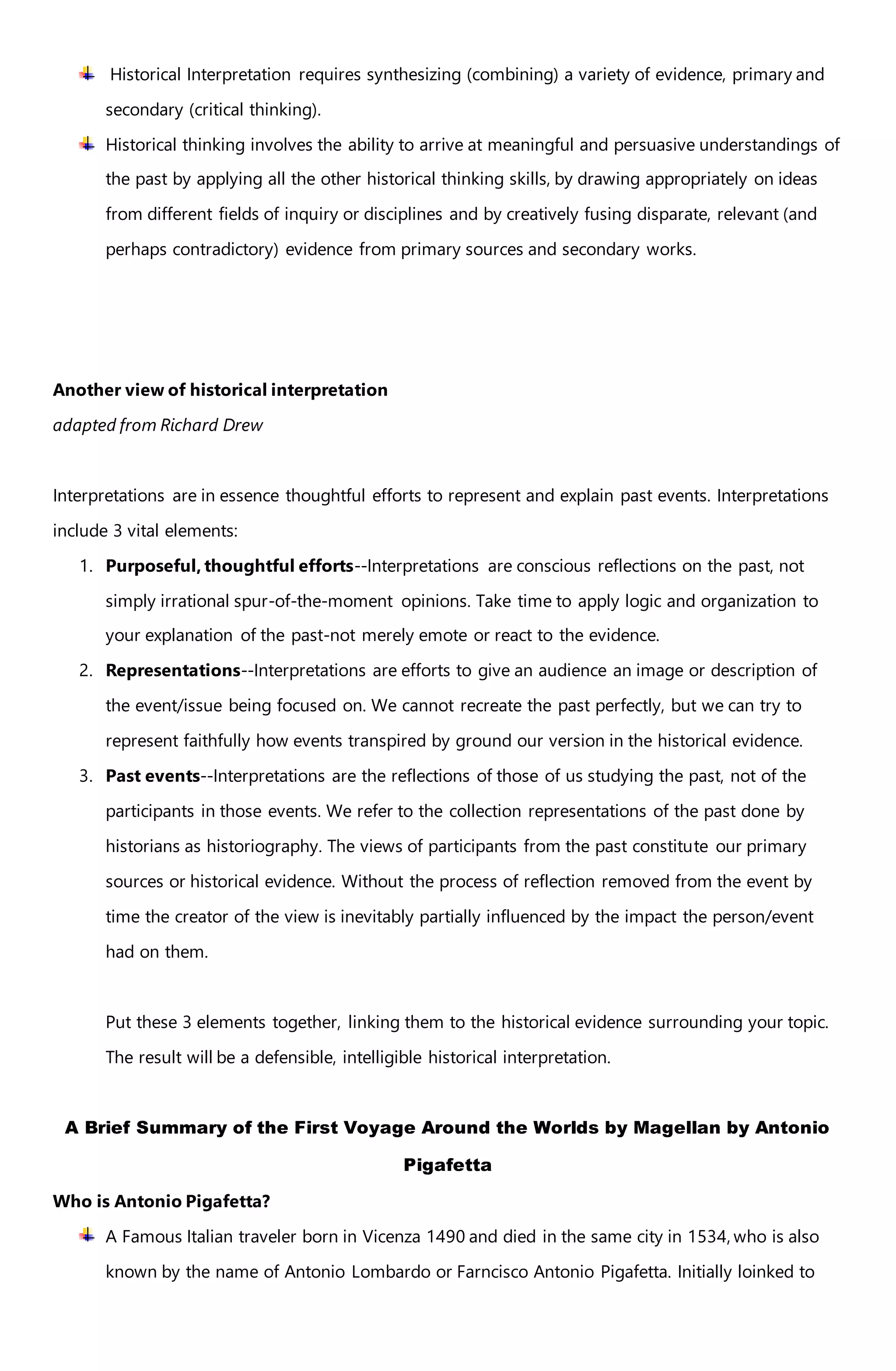 GEED 02 Reading in Philippine History HISTORY AND HISTORICAL ...