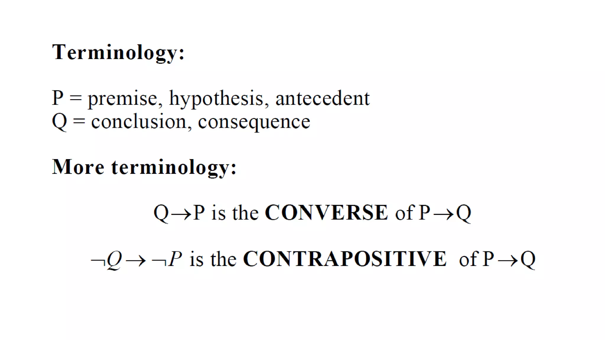Discrete Math Chapter 1 :The Foundations: Logic and Proofs | PPTX