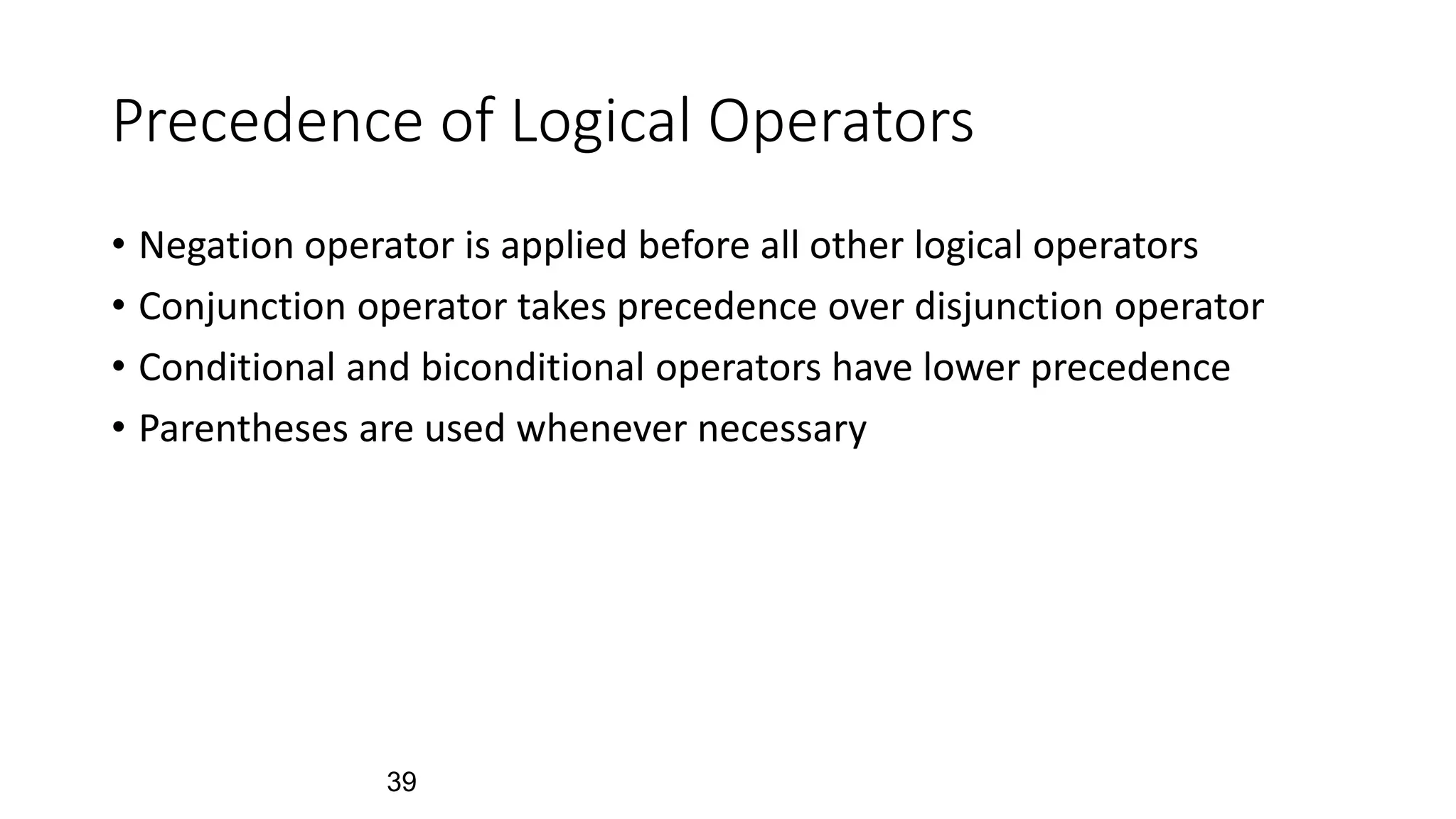 Discrete Math Chapter 1 :The Foundations: Logic and Proofs | PPTX
