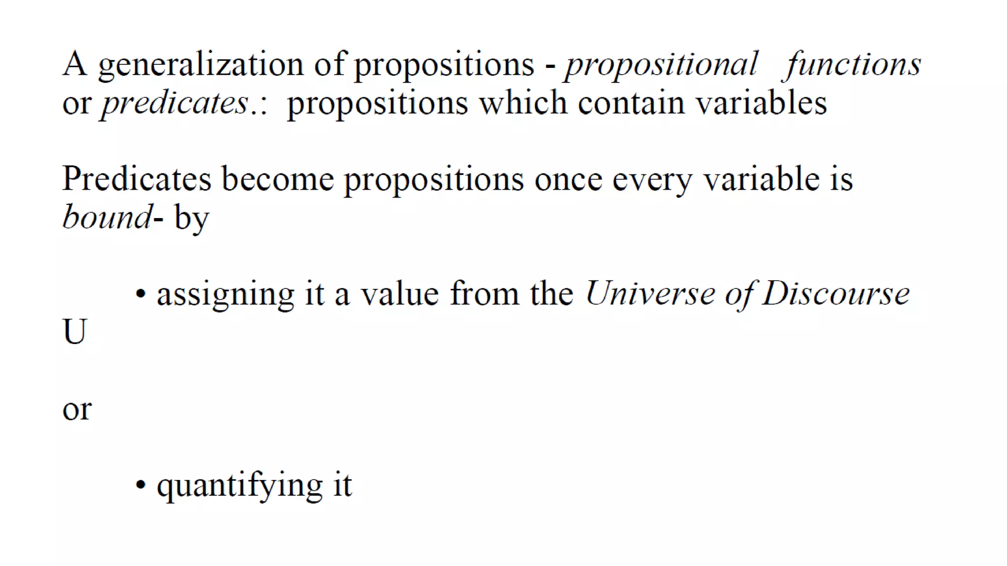 Discrete Math Chapter 1 :The Foundations: Logic and Proofs | PPTX