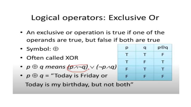 Discrete Math Chapter 1 :The Foundations: Logic and Proofs | PPTX