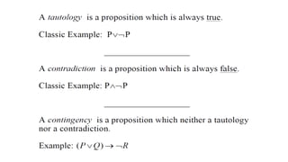 Discrete Math Chapter 1 :The Foundations: Logic and Proofs | PPTX