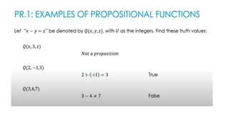 Discrete Math Chapter 1 :The Foundations: Logic and Proofs | PPTX