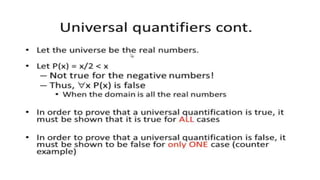 Discrete Math Chapter 1 :The Foundations: Logic and Proofs | PPTX