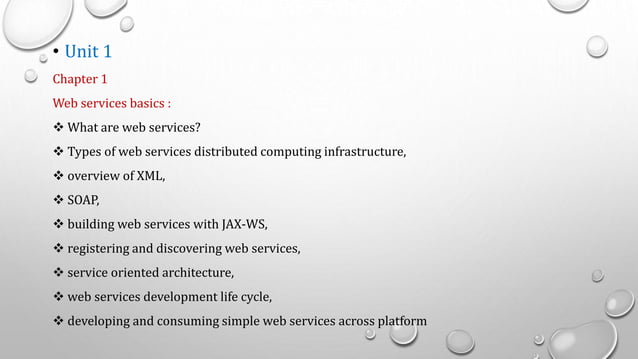 Web Services | PPT