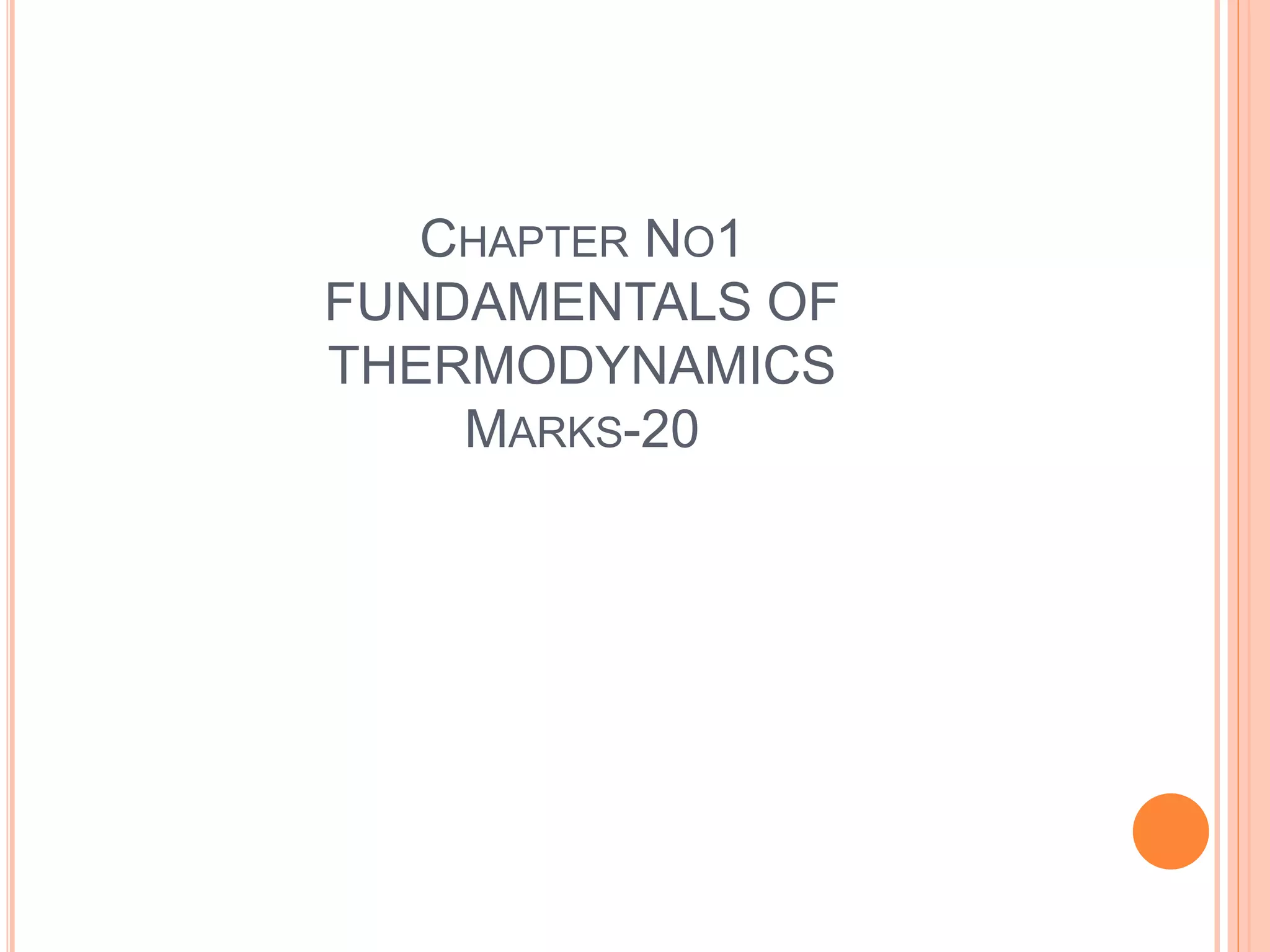 Thermodynamics Introduction | PPTX