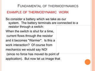Thermodynamics Introduction | PPTX