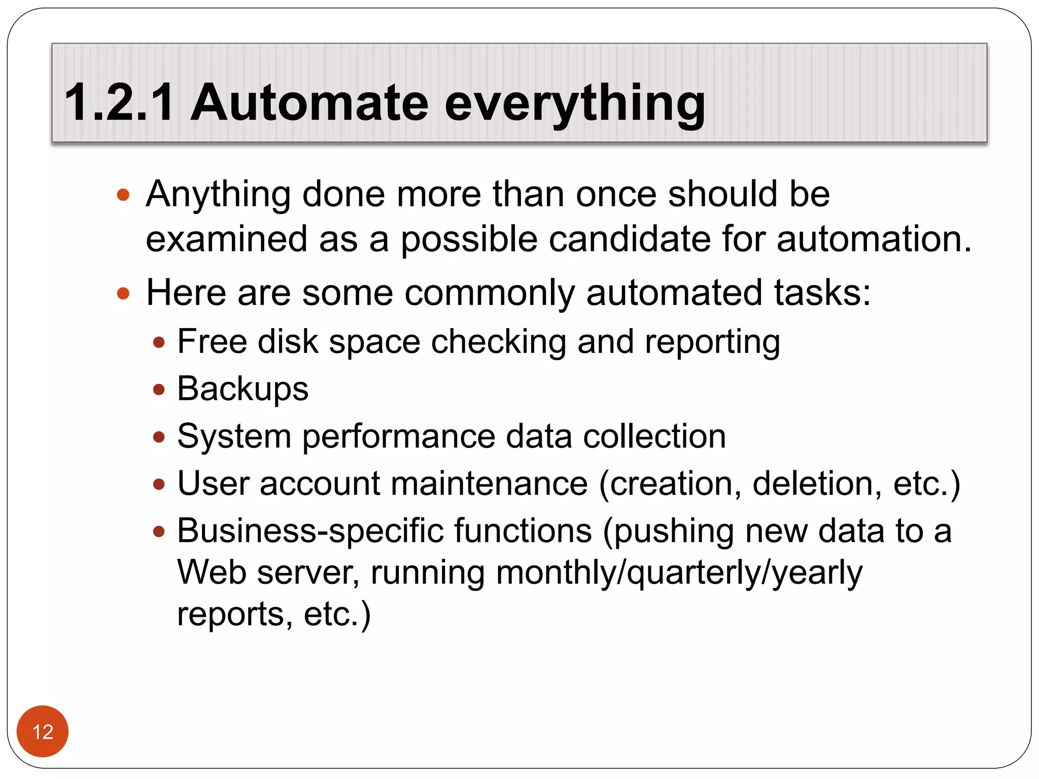 Introduction to Network and System Administration | PPTX